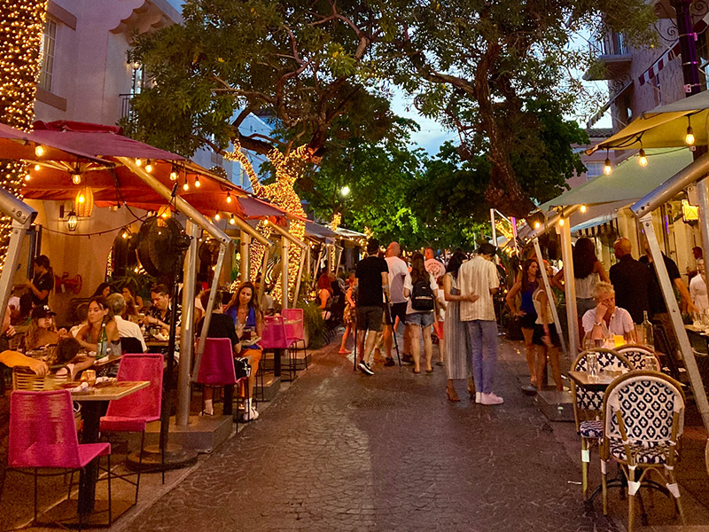 Explore Espanola Way at Lennox Miami Beach